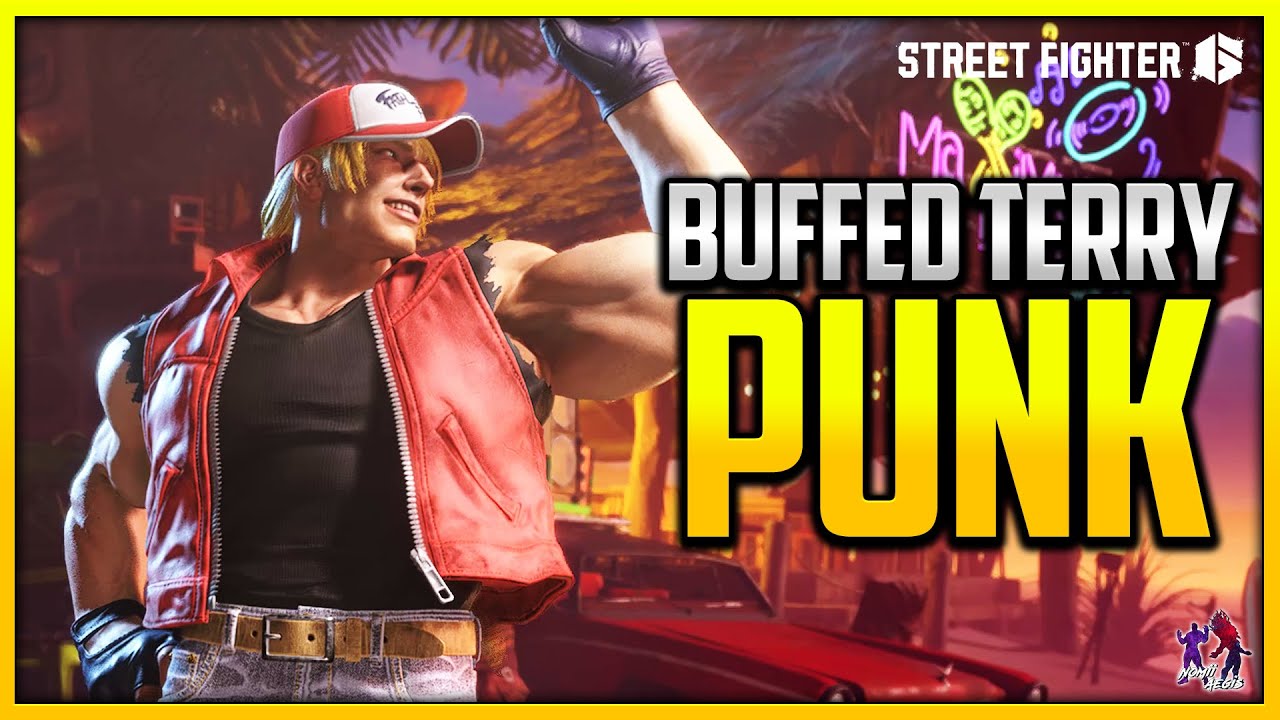 SF6 PUNK Is Back With The Buffed And Strong Terry !! STREET FIGHTER 6 ...