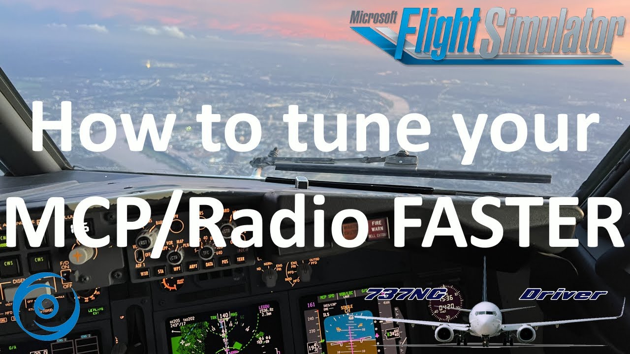 PMDG Tricks: How to turn your MCP and Radio knobs QUICKER (And how ...