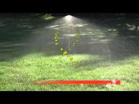 (TT) Turbo TeeJet Flat Spray Tips in Operation - YouTube