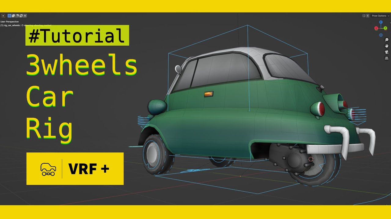 How to Rig a Car in Blender 4.x - YouTube