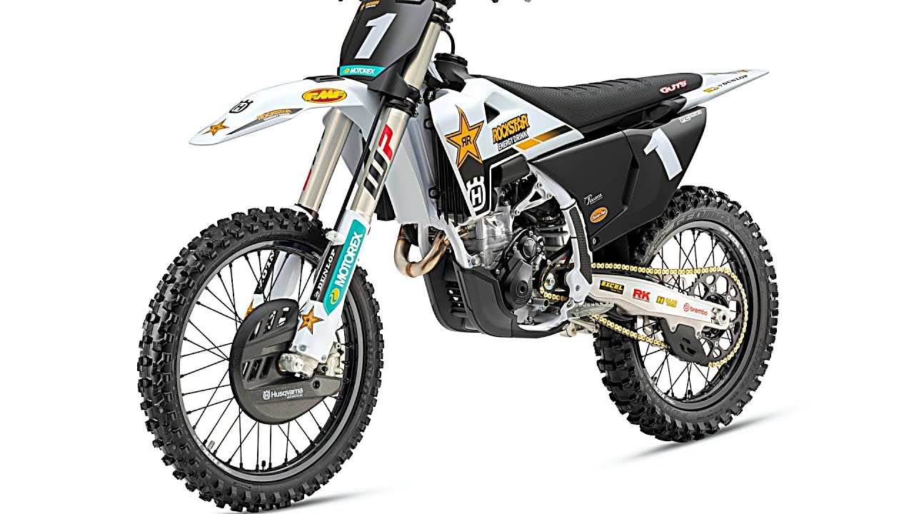 2025 Husqvarna FC 250 & FC 450 Rockstar Energy Factory Edition ...