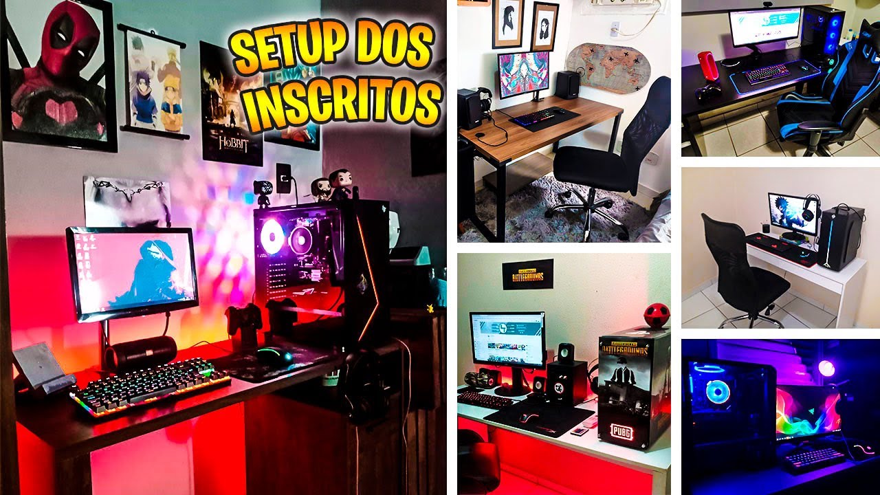 SETUP SIMPLES TAMBÉM PODE SER BONITO E ARRUMADO - Setup dos inscritos ...
