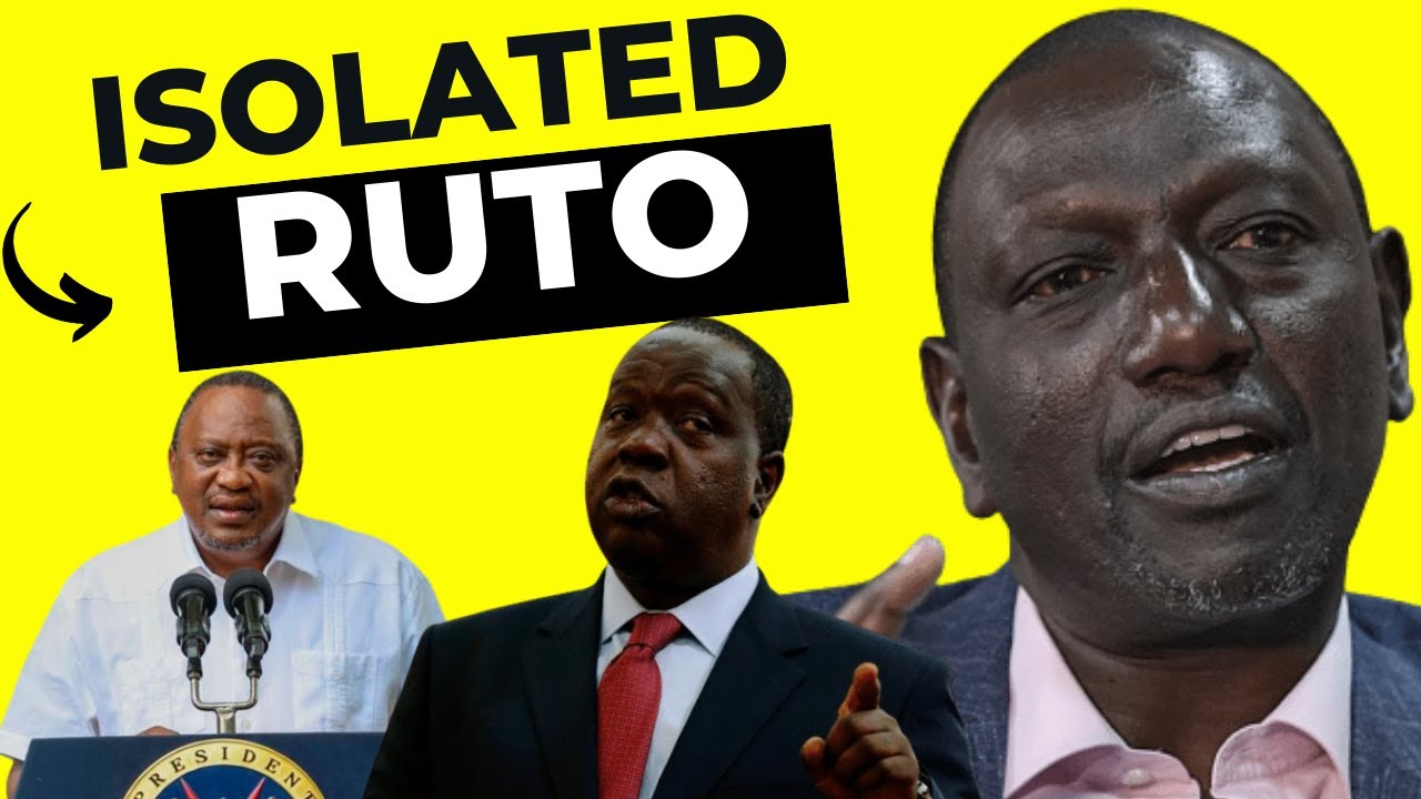 Why Distressed Ruto is Displaying himself an Isolated man amidst Uhuru ...
