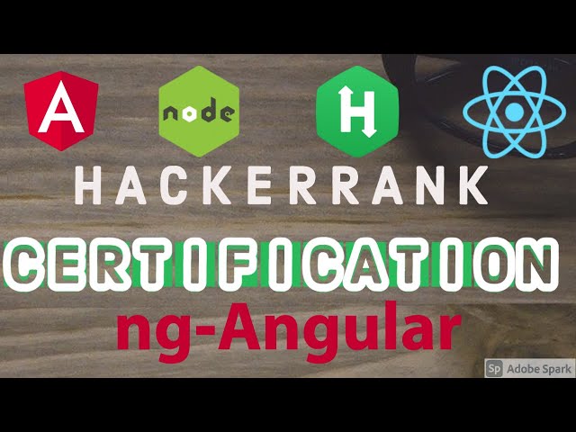 Hacker Rank Angular Certification Basics #06 Hacker Rank Angular Certification Basics #06