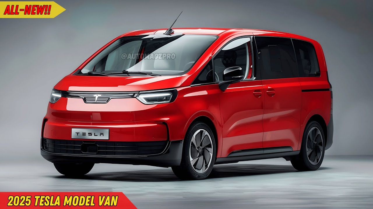 2025 Tesla Model Van is Here - The Electric Minivan That Will Blow Your ...