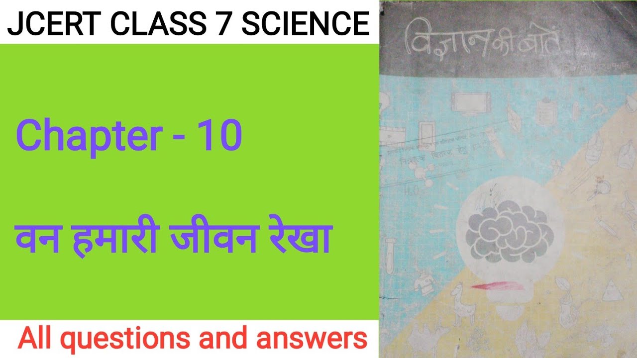 Jcert class 7 science chapter - 10 वन हमारी जीवन रेखा (All questions ...