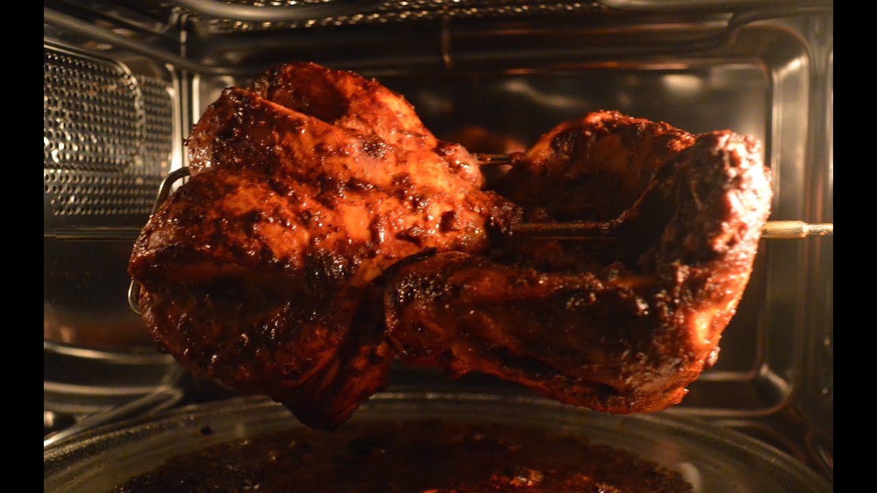 Chicken roast using microwave oven| IFB30BRC2 |Rotisserie chicken ...
