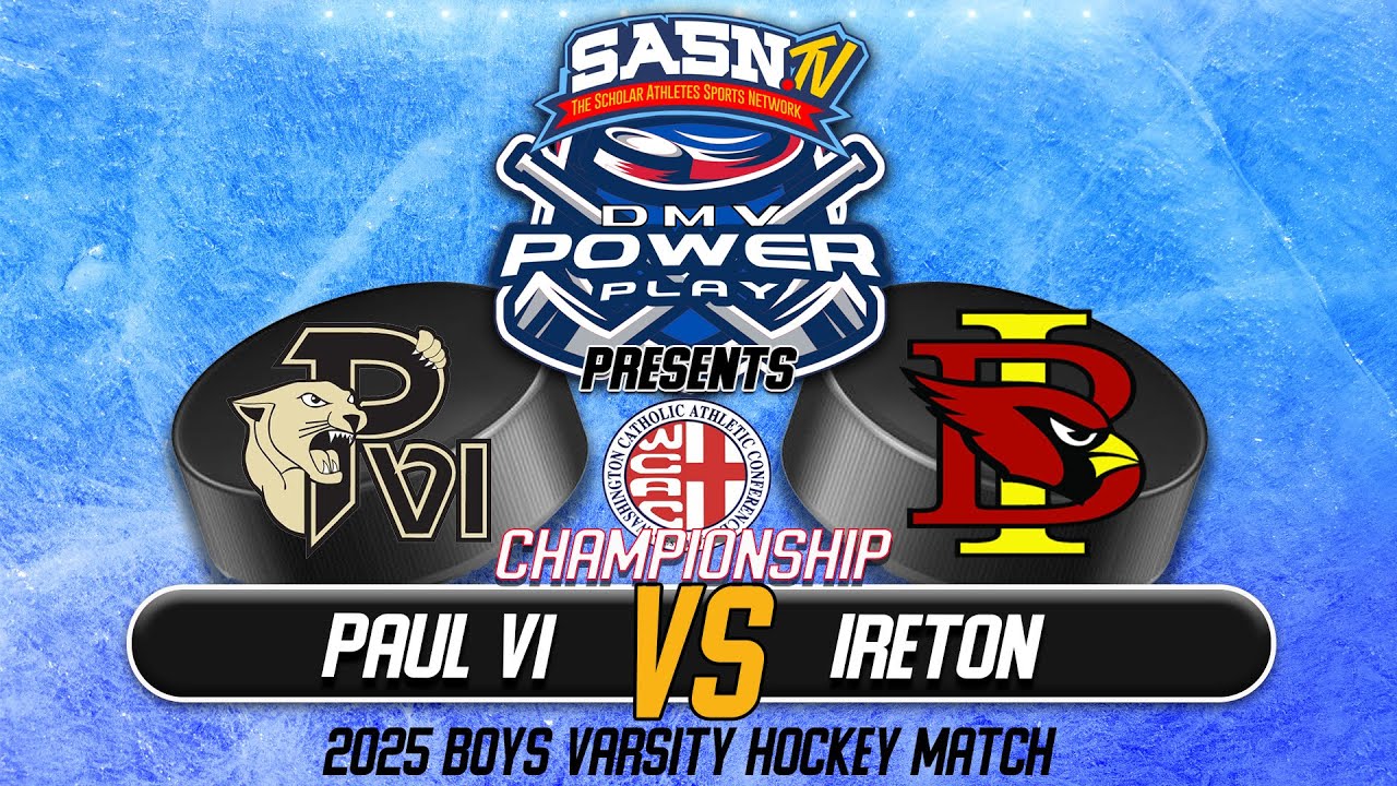 Paul VI Panthers Vs Bishop Ierton Cardinals | WCAC Championship Hockey ...
