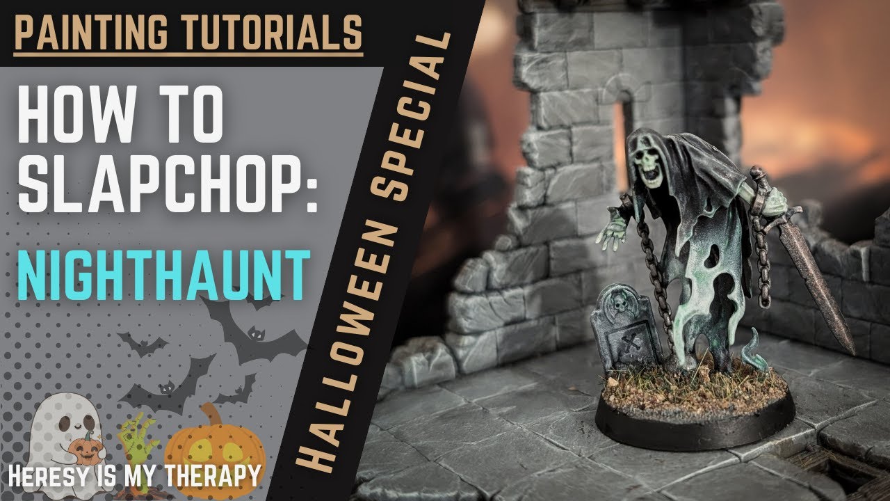 How to SLAPCHOP and SPEED PAINT NIGHTHAUNT CHAINRASP HORDES | HALLOWEEN ...
