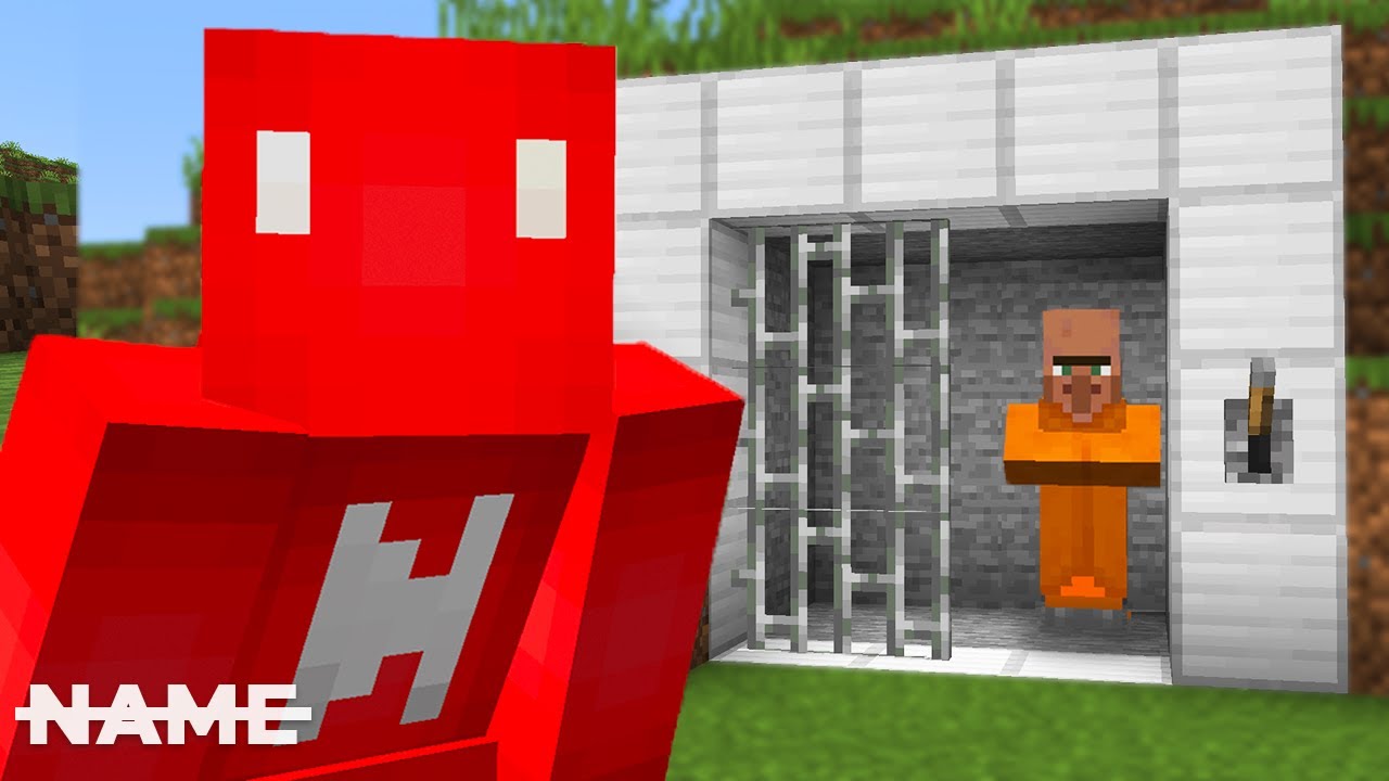I Made a Villager Prison (#8) - YouTube
