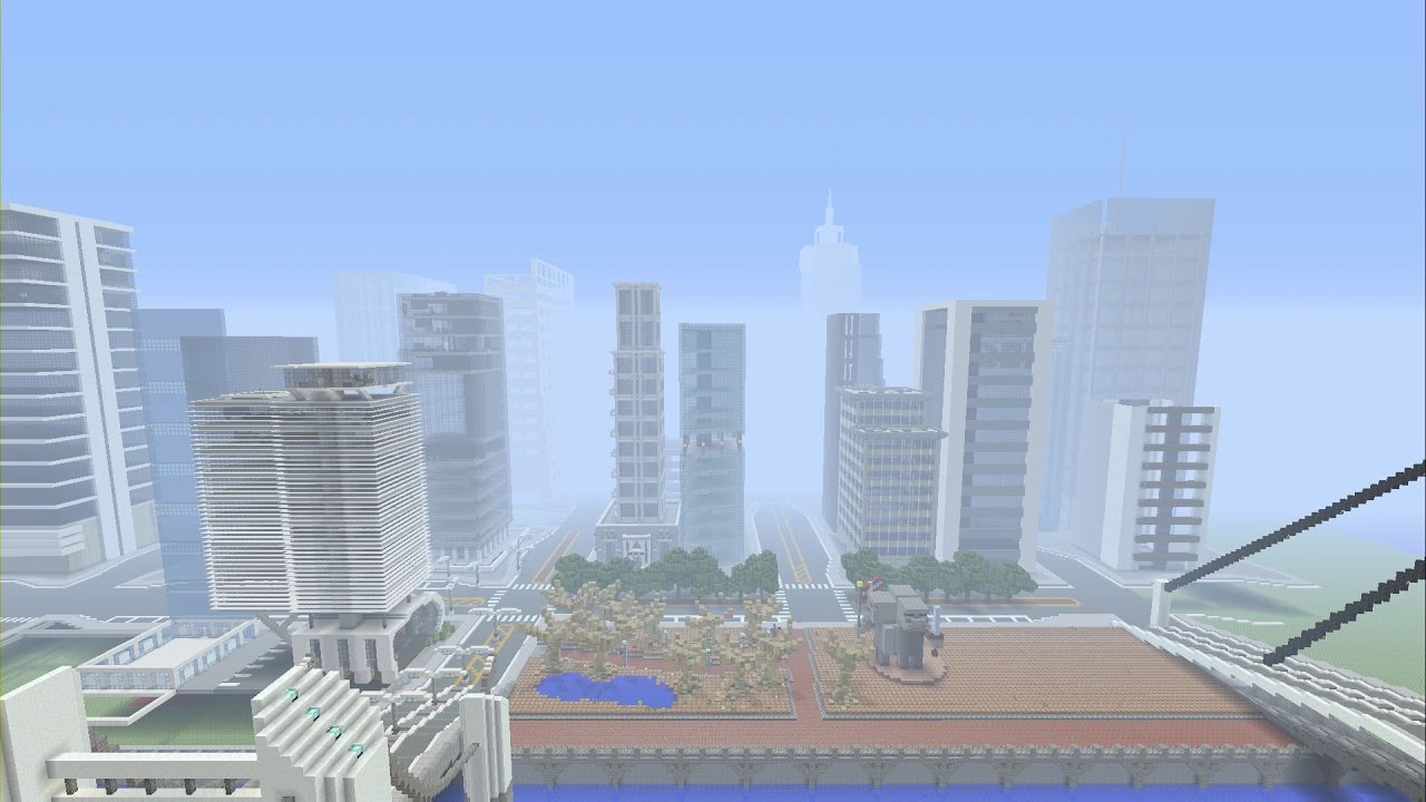 Minecraft Mega Tour Video: Miner City [Pt. 1] - YouTube