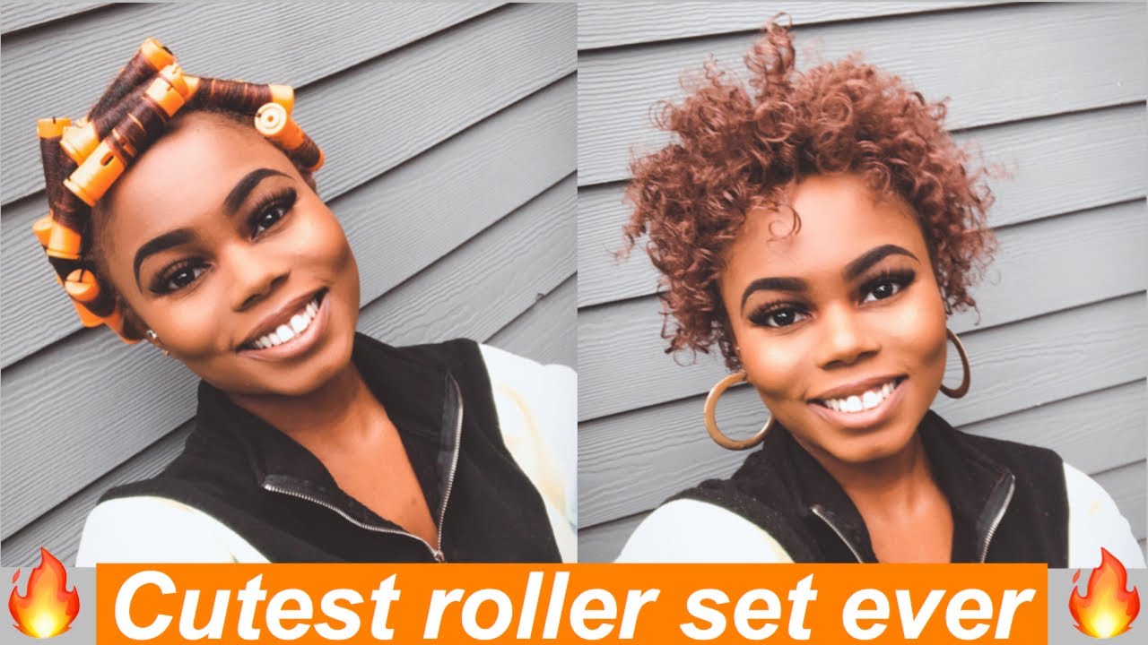 The Perfect Roller Set For Natural Hair Type 4c Natural Ft The Mane