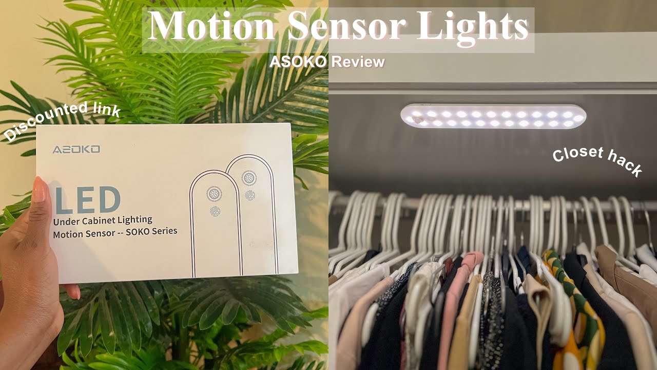 BEST MOTION SENSOR LIGHT INDOOR ft Asoko - YouTube
