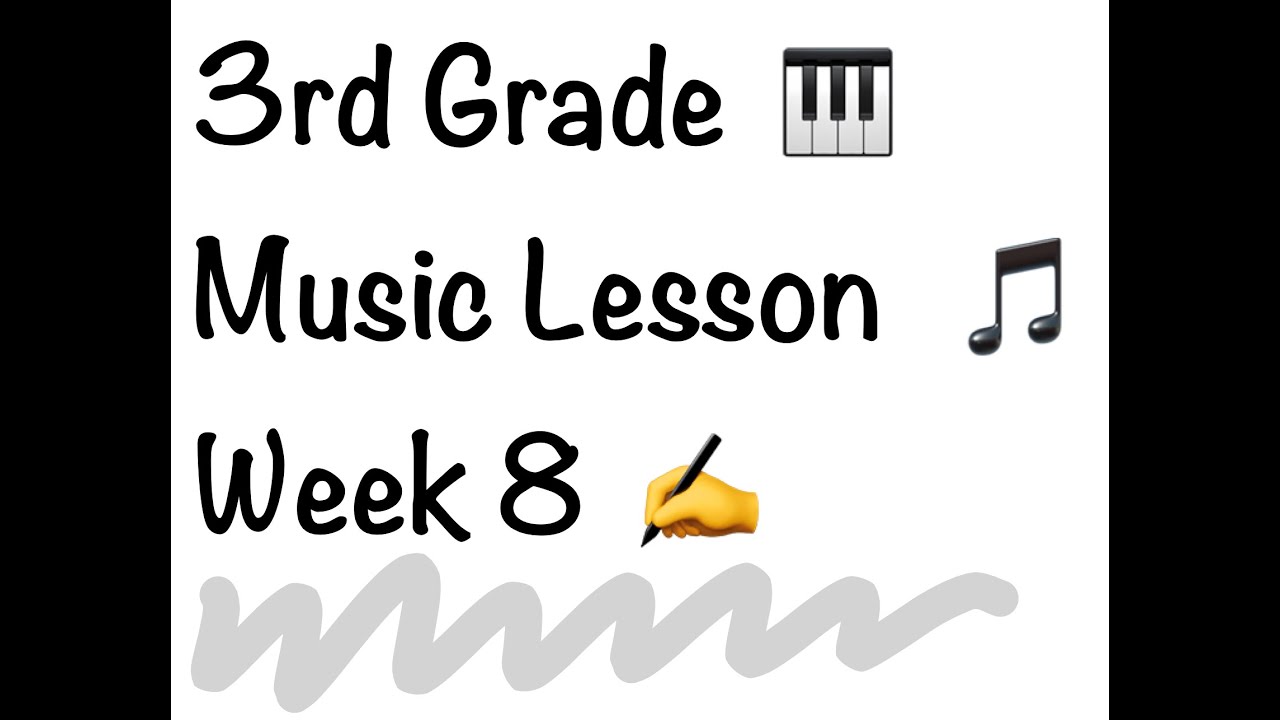 3rd Grade Week 8 - YouTube