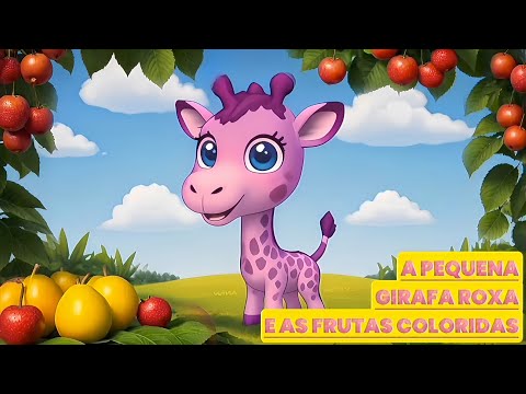 A pequena Girafa roxa e as frutas coloridas 🥭 - YouTube