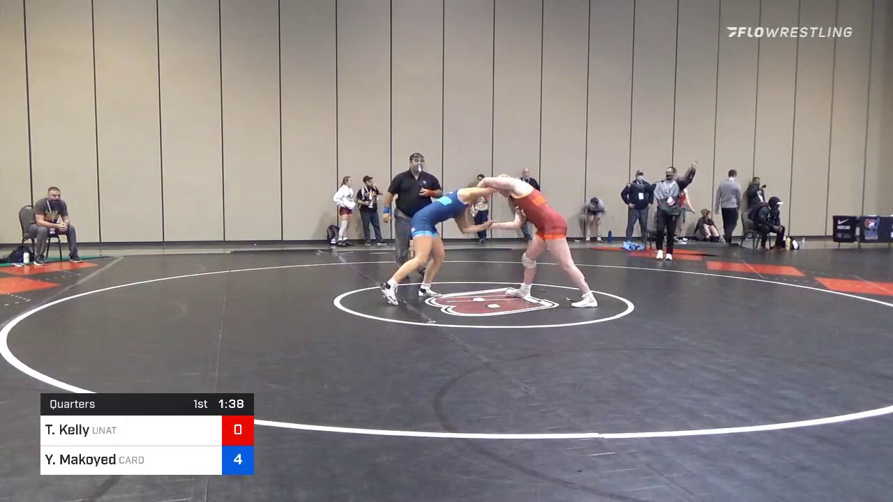 76 Kg Quarterfinal Tristan Kelly Unattached Vs Yelena Makoyed Cardinal ...