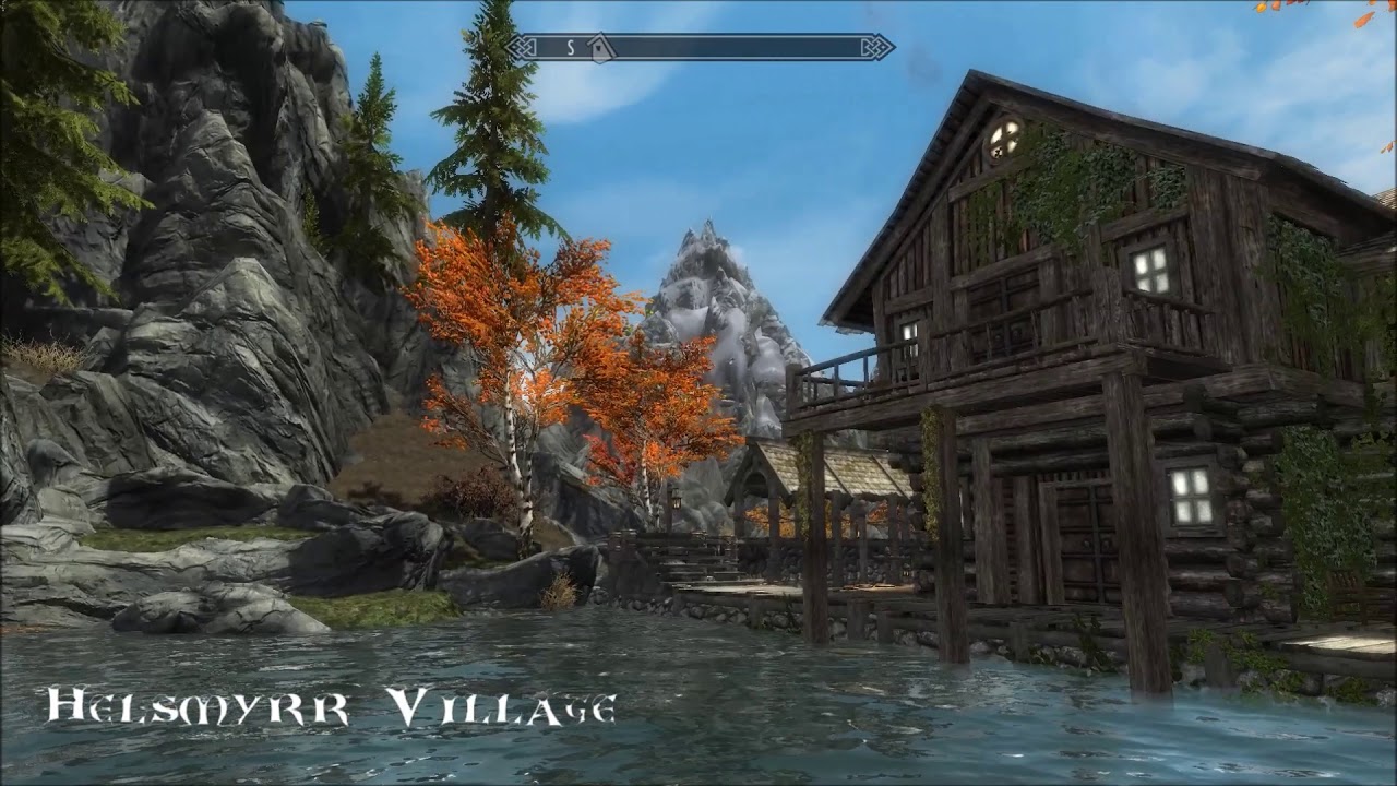 Helsmyrr Village - Skyrim Village Mod - YouTube