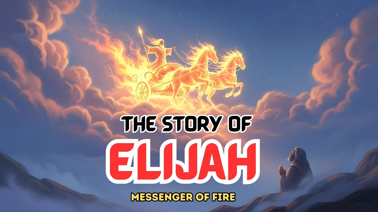 The ENTIRE Story About Elijah’s Chariot of Fire : Peaceful Bible Story ...