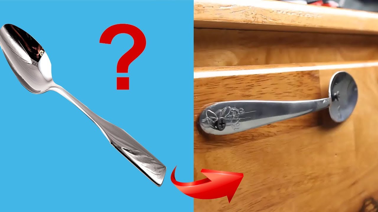 11 Amazing Life Hacks with Spoons and Fork - YouTube