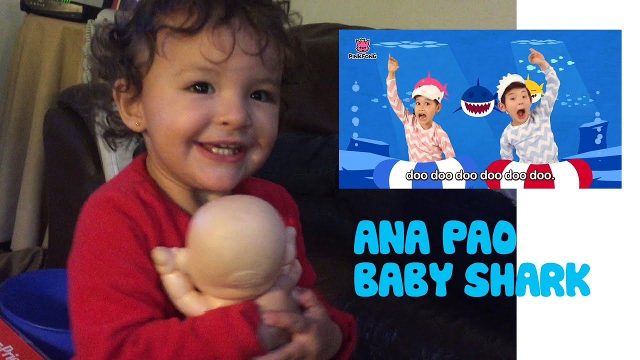 BABY SHARK DANCES WITH ANAPAO AND HER BABIES - YouTube