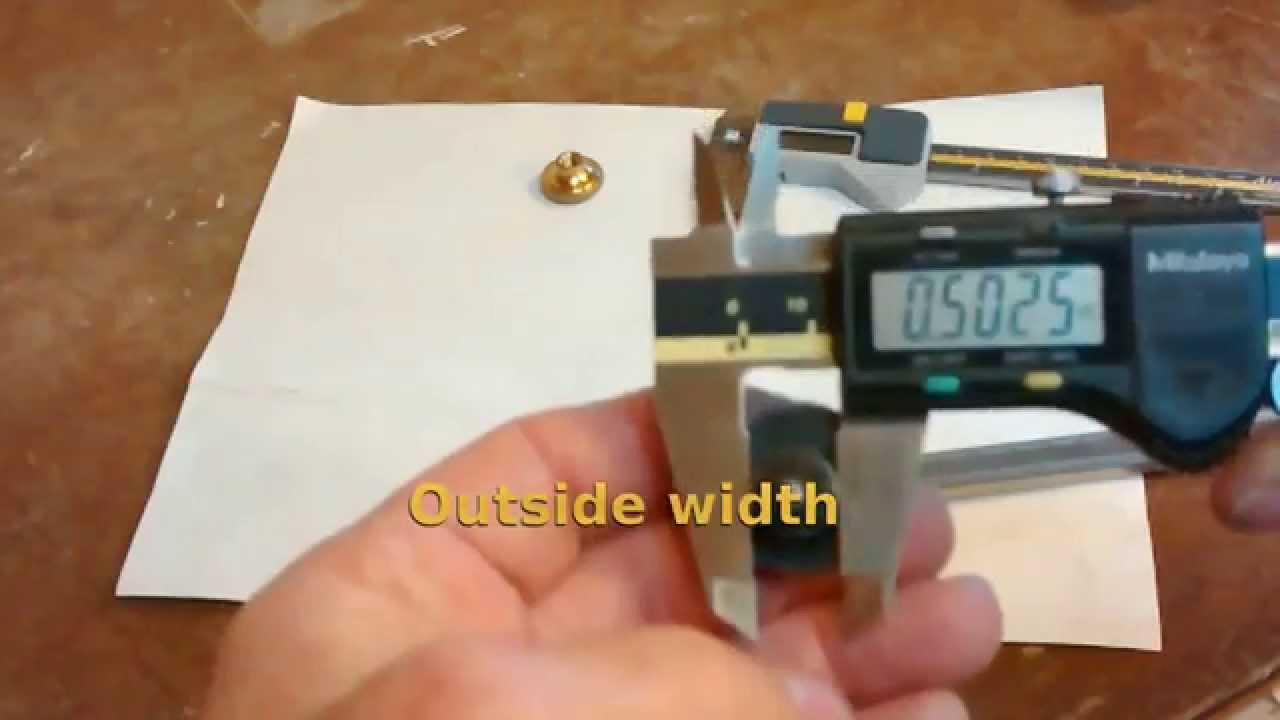 Calipers: 4 ways to measure - YouTube