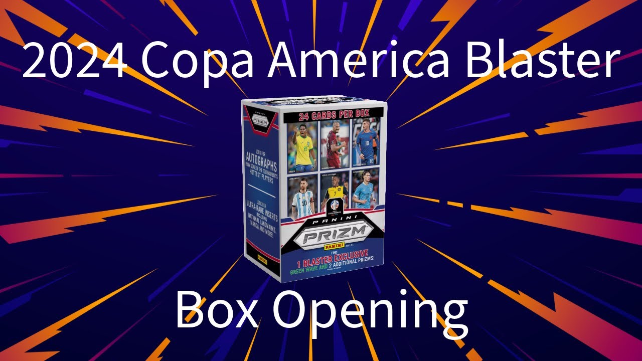 Hit an Auto! 2024 Panini Copa America Blaster Box Opening - YouTube