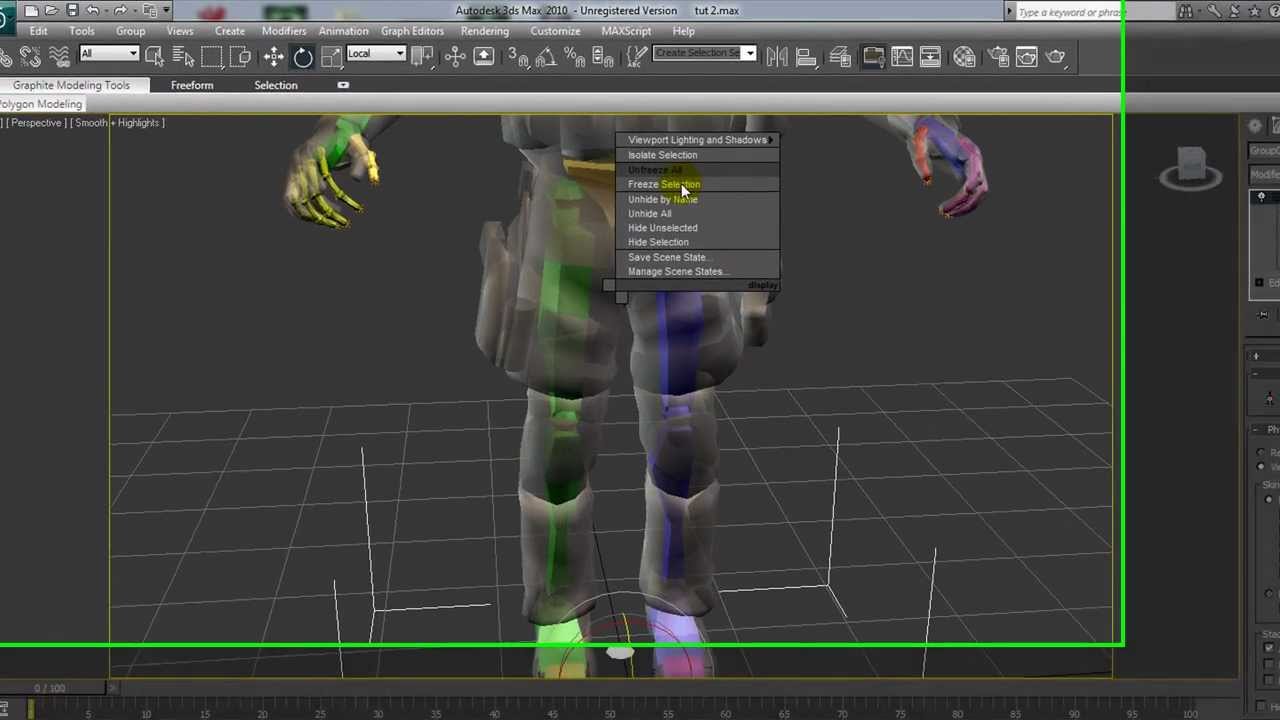3DS Max Rigging Tutorial (2/3) COD4 w/Commentary - YouTube