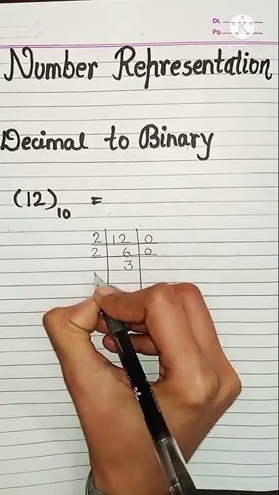 How To Convert Decimal To Binary Number System Shorts Mathstrickshortsbinary 2646