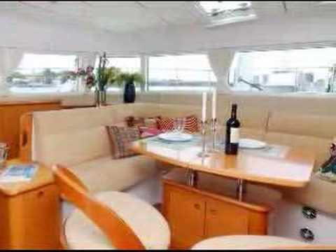 Lagoon Power Cat 43 for charter in Miami - YouTube