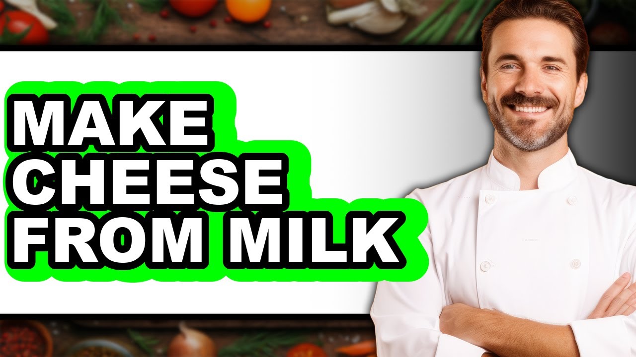 How to Make Cheese from Milk - Step By Step - YouTube