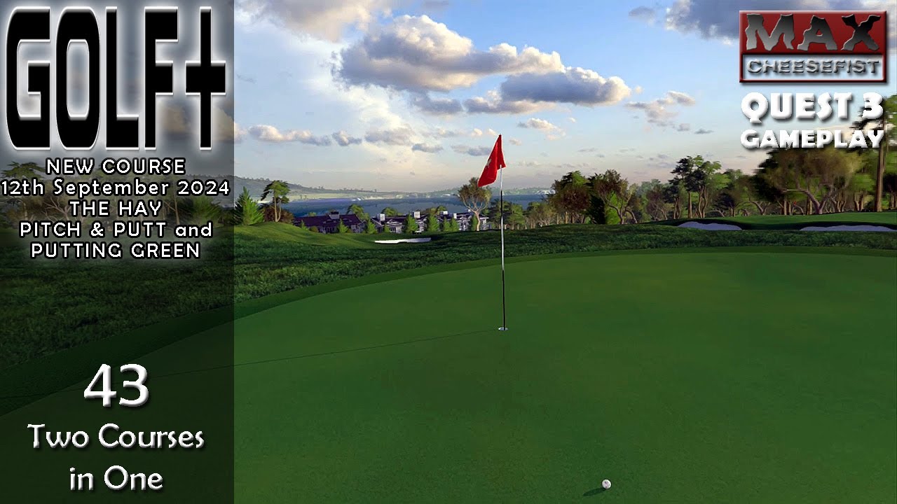 GOLF+ // 43: Two Courses in One // QUEST 3 Gameplay - YouTube