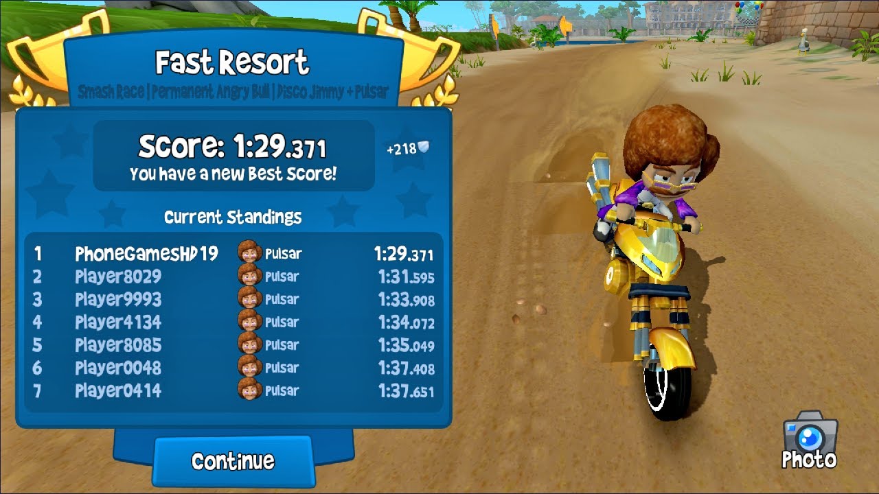Fast Resort Smash Race | Pulsar Prize | Beach Buggy Racing 2 - YouTube
