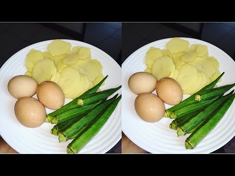 Seddax Ukun iyo Bamiyo arag Waxa Kasameeyn Doono | 10 Minutes Recipe ...