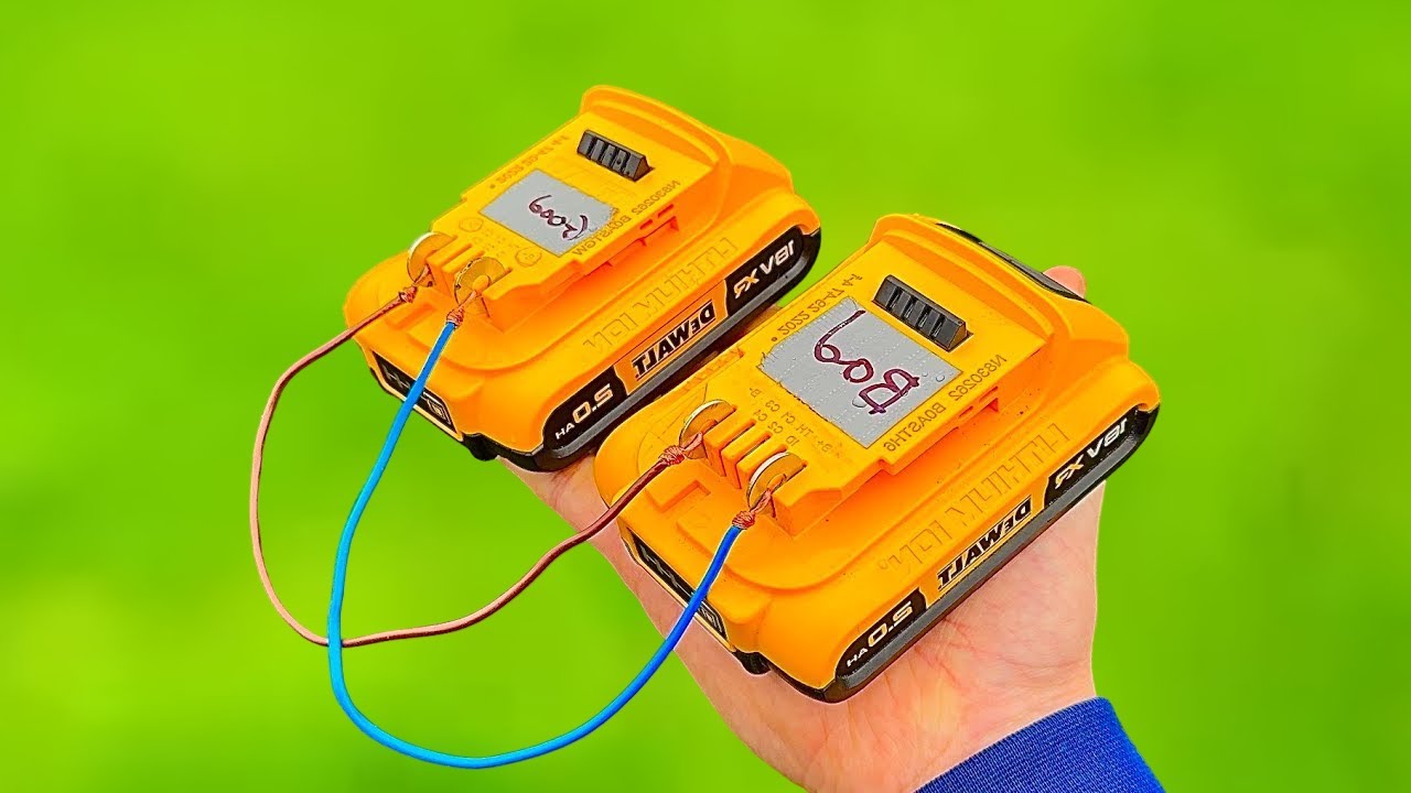 SECRET To Reviving Dead Portable Tool Batteries | practical invention ...