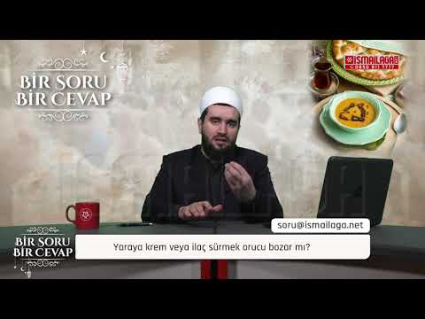 Yaraya Merhem, Krem, İlaç Sürmek Orucu Bozar mı?