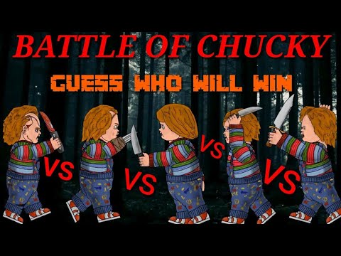 🔥Battle of 5 Chucky's | Chucky 2 Full Horror Movie| 2d animation