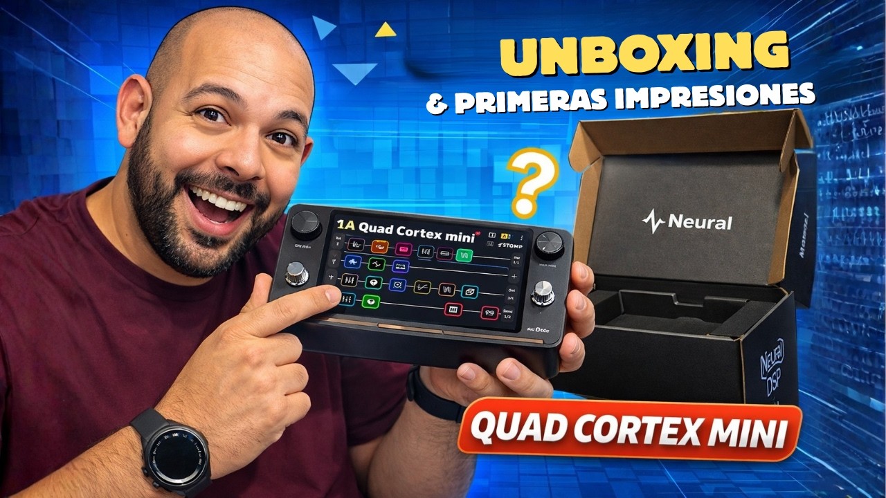 UNBOXING Quad Cortex Mini — ¿Vale la pena? Primeras impresiones reales ...