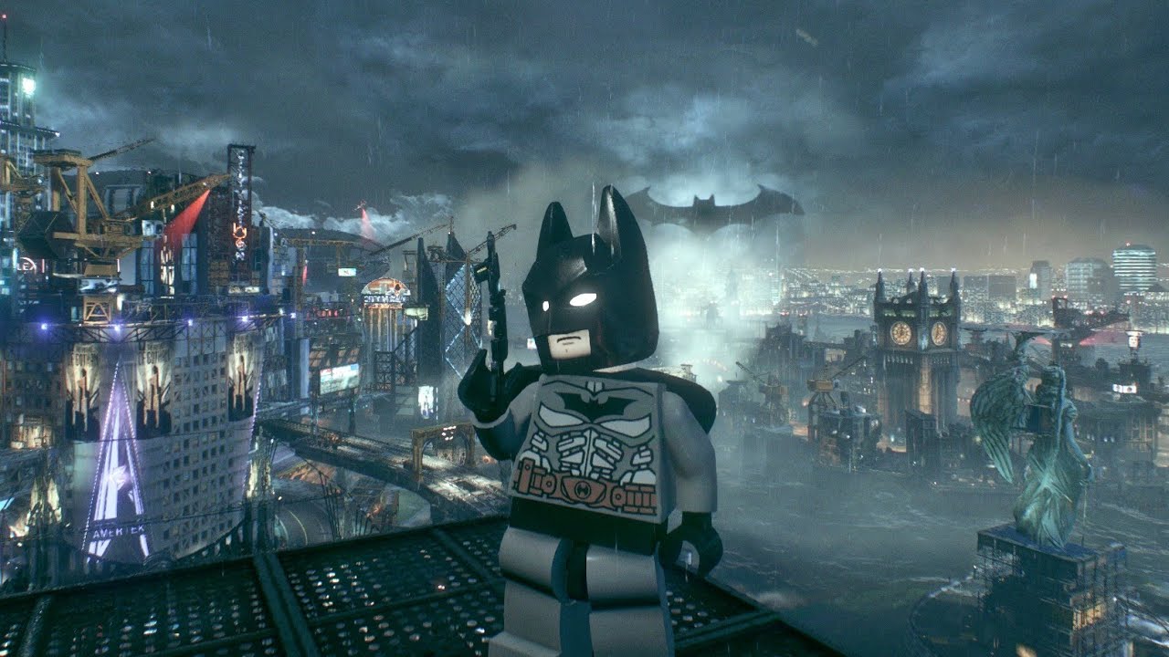 LEGO BATMAN 2008 Skin Mod in Batman Arkham Knight - YouTube
