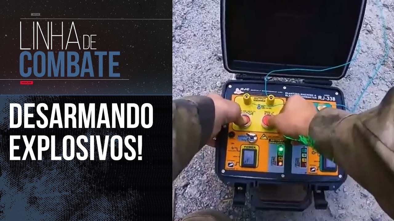 EXPLOSÃO: O TREINAMENTO DA EQUIPE ANTI-BOMBAS | LINHA DE COMBATE - YouTube