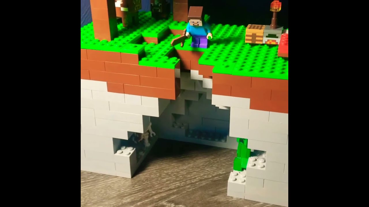 Lego Minecraft Overworld Mini-MOC Remaster - YouTube