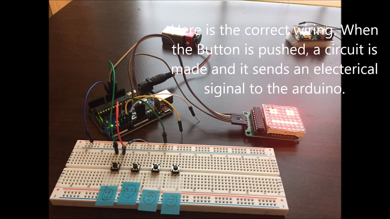 LED Matrix Emoji display - YouTube