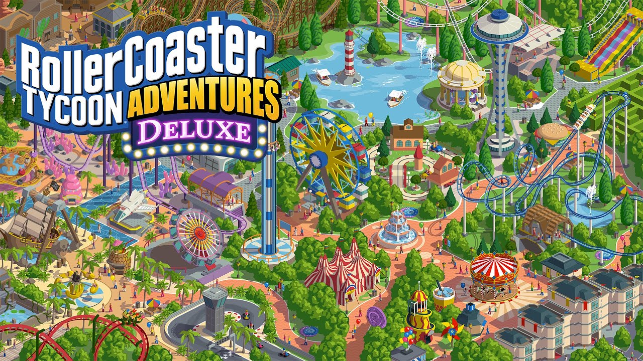 RollerCoaster Tycoon Adventures Deluxe - Release Date Trailer | PS4 ...