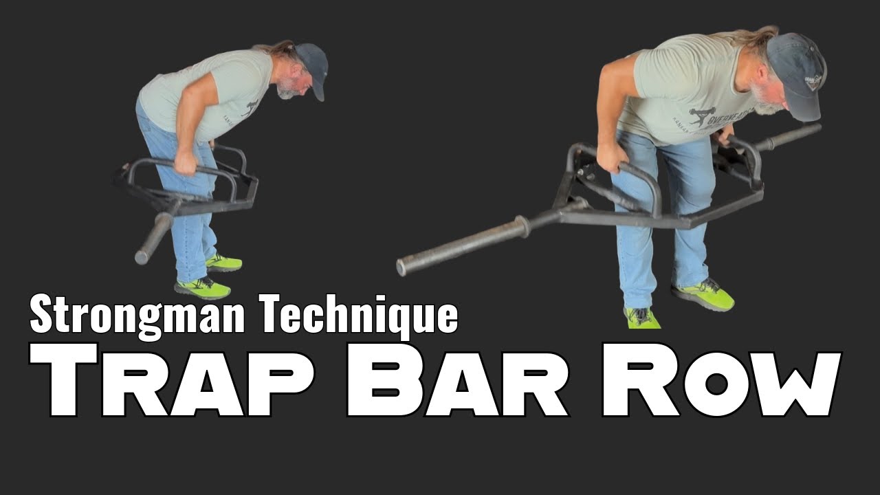 Trap Bar Rows - Strongman Training Library - YouTube