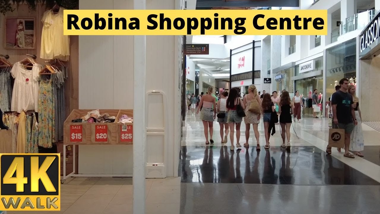 The Beautiful Robina Shopping Centre - 4K Walk - Gold Coast Australia ...