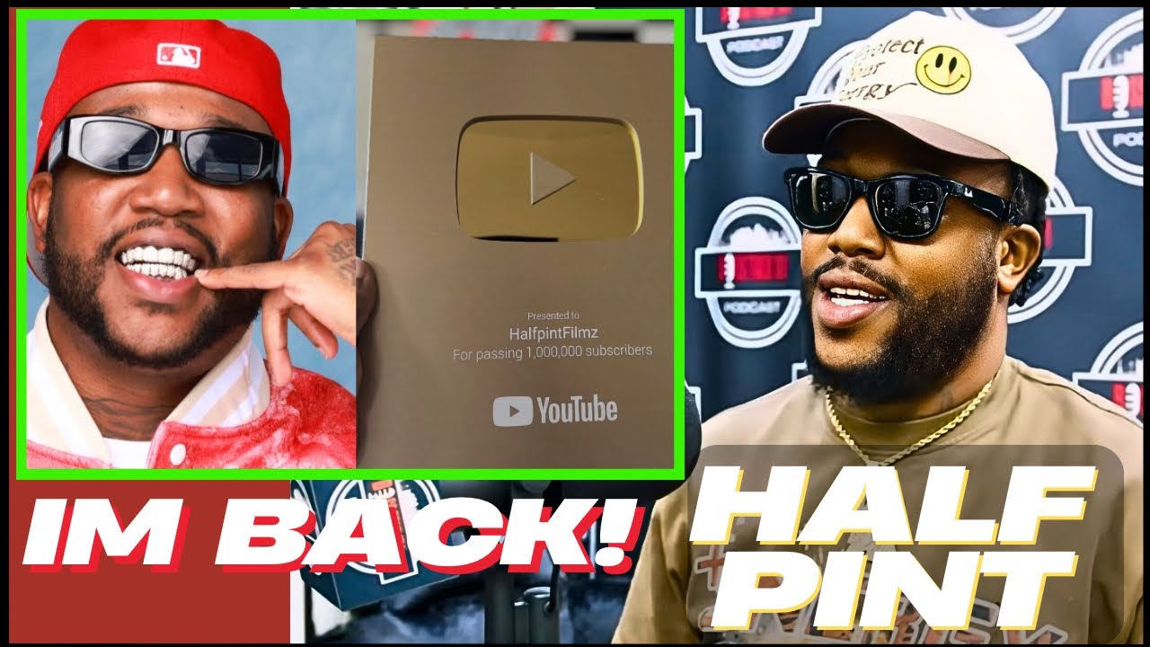 Halfpint Filmz Break Down Crying! My Youtube Monetization Back! - YouTube