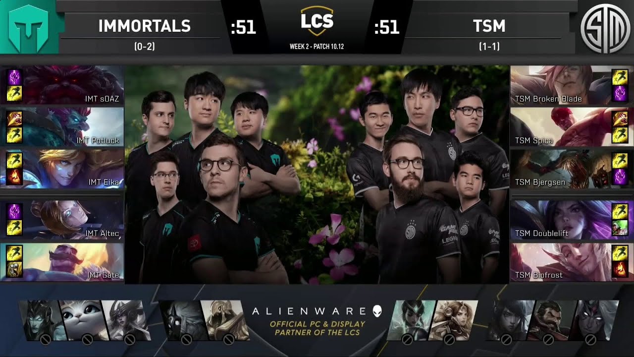 IMT vs TSM - Week 2 | 2020 LCS SUMMER | Immortals vs Team SoloMid - YouTube