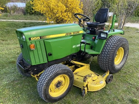 JOHN DEERE 955 TRACTOR RESTORATION - YouTube