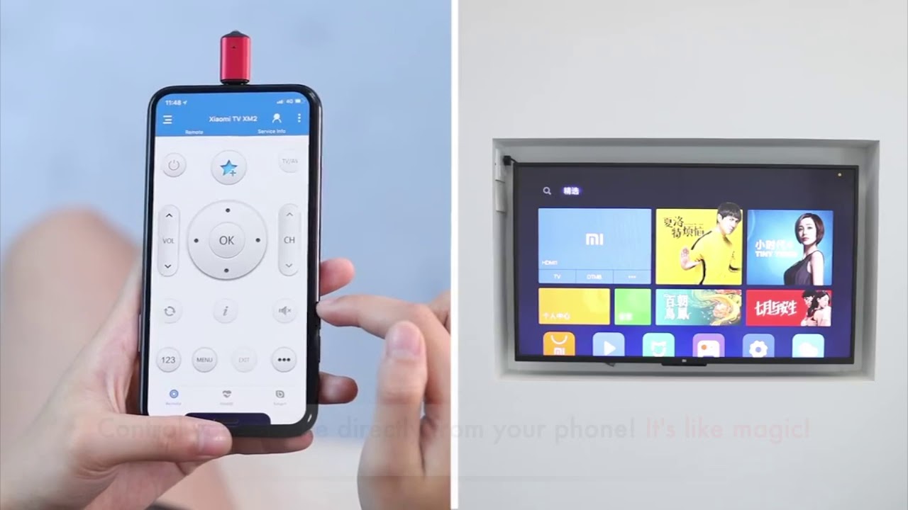 Mobile Phone Universal Remote - YouTube