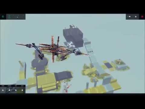 Besiege- single engine plane - YouTube