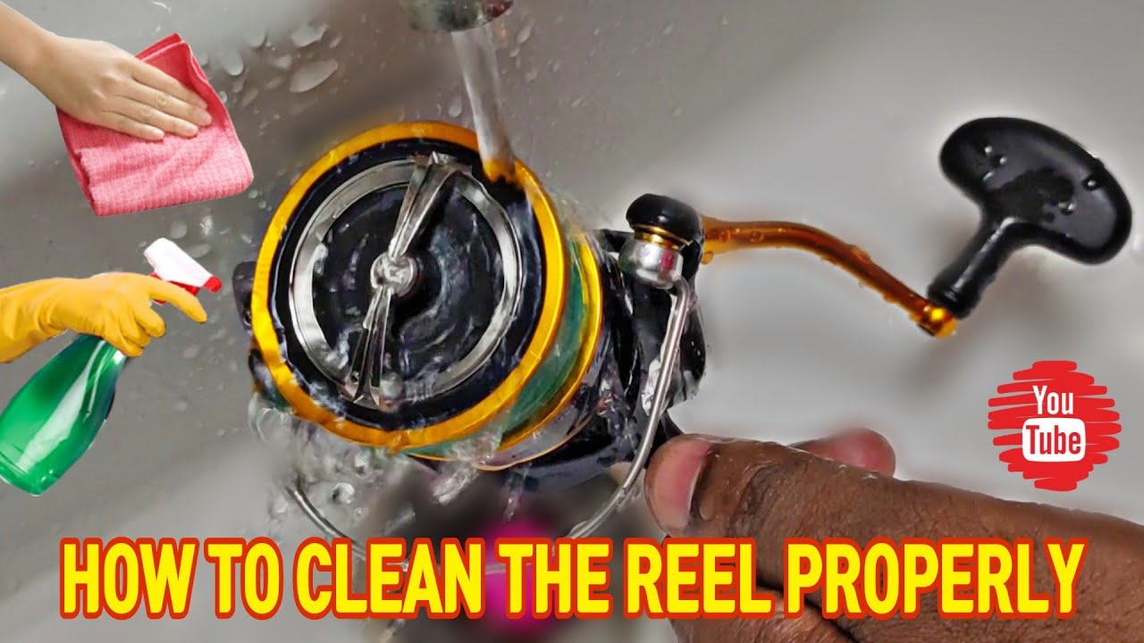 How to Clean your Fishing Rod and Reel Properly - YouTube